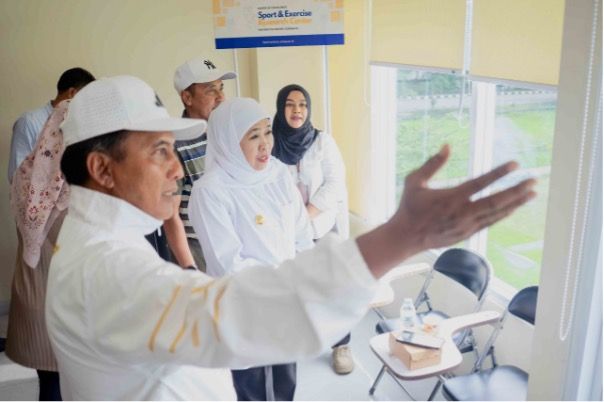 Peninjauan fasilitas Gedung Lab Anti-Doping sebagai tempat pembelajaran ...